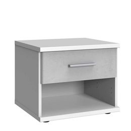 Pharao24.de Nachttischschr&auml;nkchen in modernem Design einer Schublade