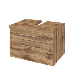 Pharao24.de Waschbeckenkommode im Wildeiche Dekor 60 cm breit
