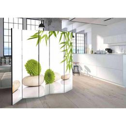 Pharao24.de Spa Paravent im Zen Design f&uuml;nf Elementen