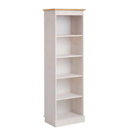 Pharao24.de Standregal Holzregal im Landhausstil aus Kiefer Massivholz
