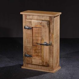 Pharao24.de H&auml;ngeschrank aus Mangobaum Massivholz Mangobaum