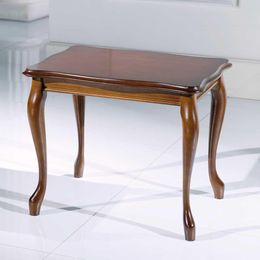 Pharao24.de Wohnzimmer Couchtisch in Nussbaumfarben 60 cm