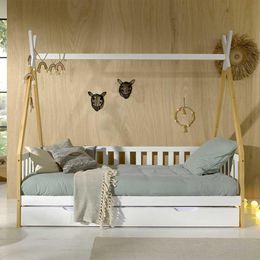 Pharao24.de Kinderzimmer Kojenbett Zeltform 185 cm hoch
