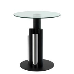 Pharao24.de Beistelltisch aus Glas Metall