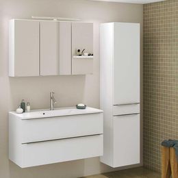 Pharao24.de Design M&ouml;bel Kombi f&uuml;r Badezimmer Wei&szlig; (dreiteilig)