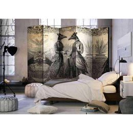 Pharao24.de Spanische Wand mit Fantasy Giraffen Motiven 5 teilig