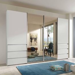 Pharao24.de Schiebeschrank in modernem Design 330 cm breit - 67 cm tief