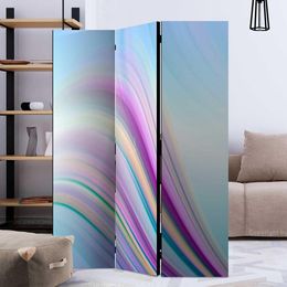 Pharao24.de Bunter Paravent in modernem Design Regenbogen Motiv