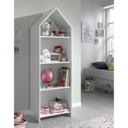 Pharao24.de Kinderzimmer Regal in Wei&szlig; Haus Optik