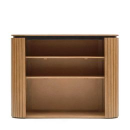 Pharao24.de Skandi Stil Regal mit drei F&auml;chern 120 cm breit - 90 cm hoch