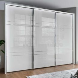 Pharao24.de Schwebet&uuml;renschrank in Wei&szlig; Made in Germany