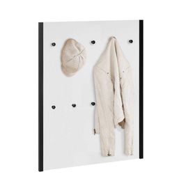 Pharao24.de Wandgarderobe Garderobenpaneel in modernem Design mit festen Haken