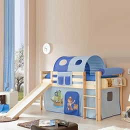 Pharao24.de Spielbett in Blau Kiefer
