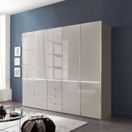 Pharao24.de Kleiderschrank Schlafzimmerschrank in Grau Made in Germany