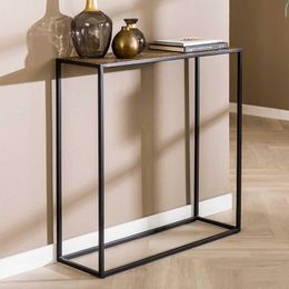 Pharao24.de Metall Konsole im Industry und Loft Stil 75 cm breit