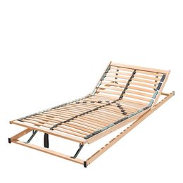 Pharao24.de Verstellbarer Einlegerahmen Made in Germany 7 Zonen St&uuml;tzsystem aus Schichtholz 80x200 cm Pharao24