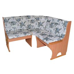 Pharao24.de Esszimmereckbank Floral Webstoff