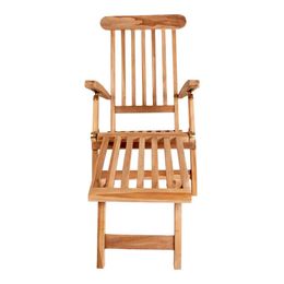 Pharao24.de Armlehnsessel aus Teak Massivholz Garten
