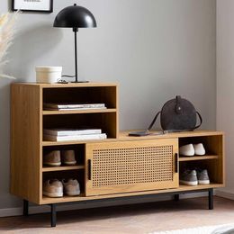 Pharao24.de Garderoben Sitzbank im Skandi Design 120 cm breit
