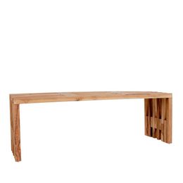 Pharao24.de Sitzbank aus Teak Massivholz 140 cm breit