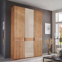 Pharao24.de Kleiderschrank Dreht&uuml;rschrank teilmassiv - Made in Germany