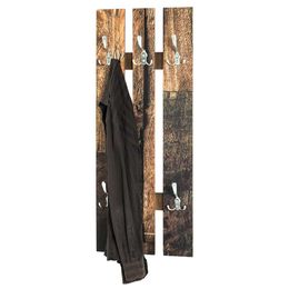 Pharao24.de Wandgarderobe aus MDF Landhausstil f&uuml;nf Haken