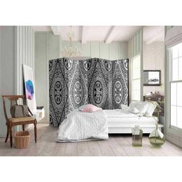 Pharao24.de Design Paravent im Ethno Style monochromem Muster