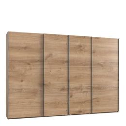 Pharao24.de Kleiderschrank Schiebet&uuml;ren 4 t&uuml;rig 350 cm breit Made in Germany