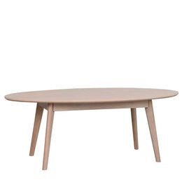 Pharao24.de Wohnzimmertisch mit Eiche furniert oval