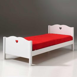 Pharao24.de Bett f&uuml;r M&auml;dchen Wei&szlig;