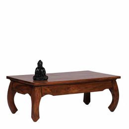 Pharao24.de Opiumtisch aus Sheesham Massivholz Landhausstil