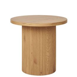 Pharao24.de Beistelltisch Sofatisch im Skandi Design in Eichefarben