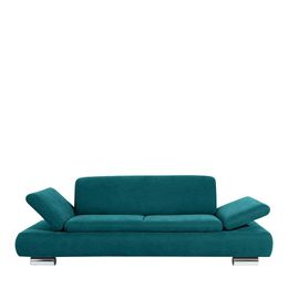 Pharao24.de Sofa in Petrol Fu&szlig;gestell aus Metall