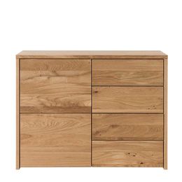 Pharao24.de Wohnzimmer Kommode aus Wildeiche Massivholz Soft Close Funktion