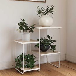 Pharao24.de Blumenregal in modernem Design 68 cm breit - 65 cm hoch