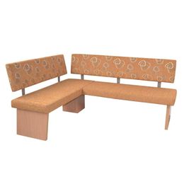 Pharao24.de Esszimmersitzecke modern in Braun und Buchefarben 180 cm breit