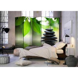 Pharao24.de Spa Paravent im Zen Design 225 cm breit