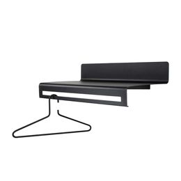Pharao24.de Wandgarderobe Wandgarderobenleiste mit Hutablage 60 cm breit