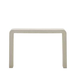 Pharao24.de In- und Outdoor Konsolentisch aus Faserzement modernem Design