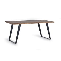 Pharao24.de Esstisch Tisch Esszimmer aus Akazie Massivholz in modernem Design
