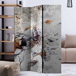 Pharao24.de Spanische Wand Mehrfarbig Sonnenblumen Motiv