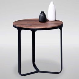 Pharao24.de Beistelltisch Sofa mit runder Tischplatte 51 cm hoch