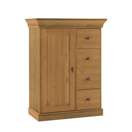 Pharao24.de Brotschrank aus Kiefer teilmassiv Landhaus