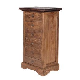 Pharao24.de Holzkommode aus Teak massiv Kolonial