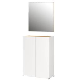 Pharao24.de Garderobenset Flurm&ouml;belset 74 cm breit 185 cm hoch (zweiteilig)
