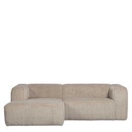 Pharao24.de Wohnzimmer Sofa Sofa aus Cord mit Armlehnen