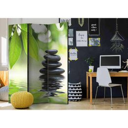 Pharao24.de Zen Design Paravent aus drei Elementen 135 cm breit