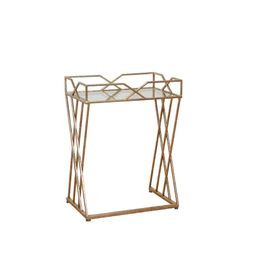 Pharao24.de Telefontisch in Gold Italienisches Design