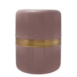 Pharao24.de Beistelltisch in Altrosa Goldfarben