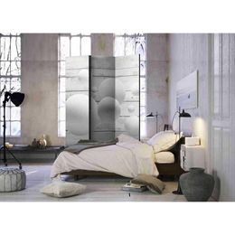 Pharao24.de Raumtrenner mit 3D Kugel Motiv 135 cm breit